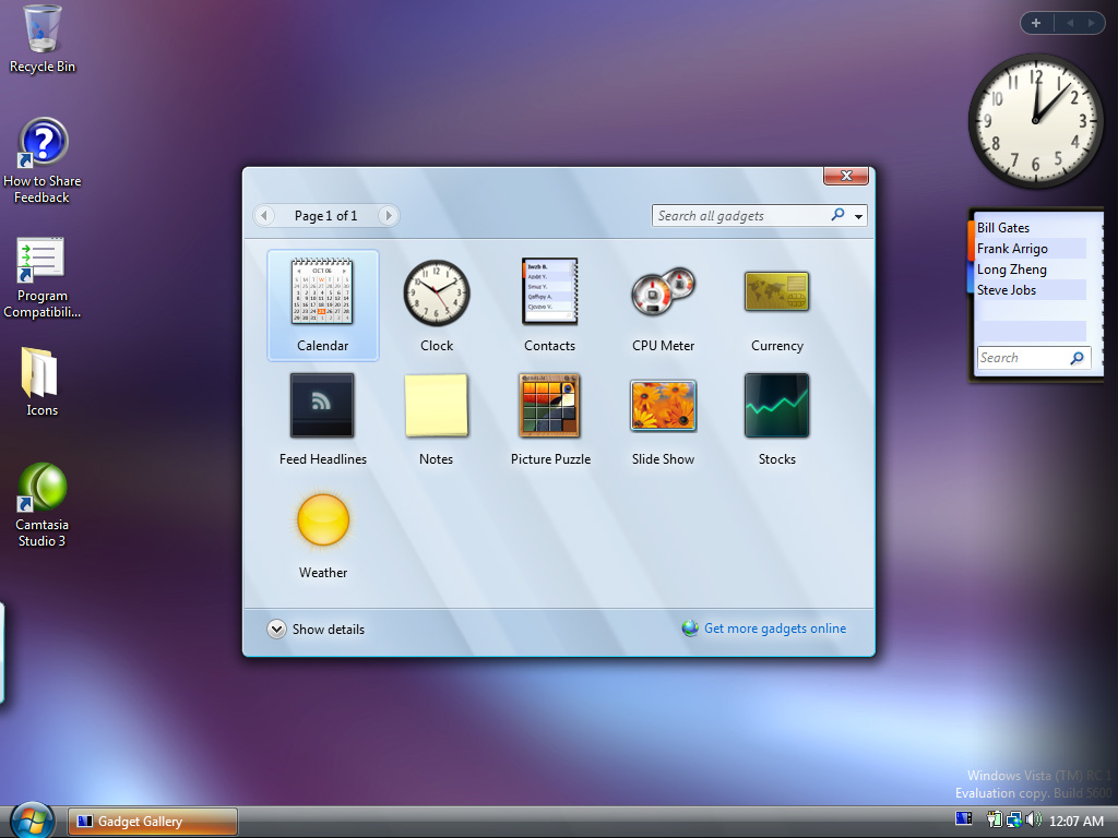 Windows Vista: The “choose your own adventure” UI | istartedsomething