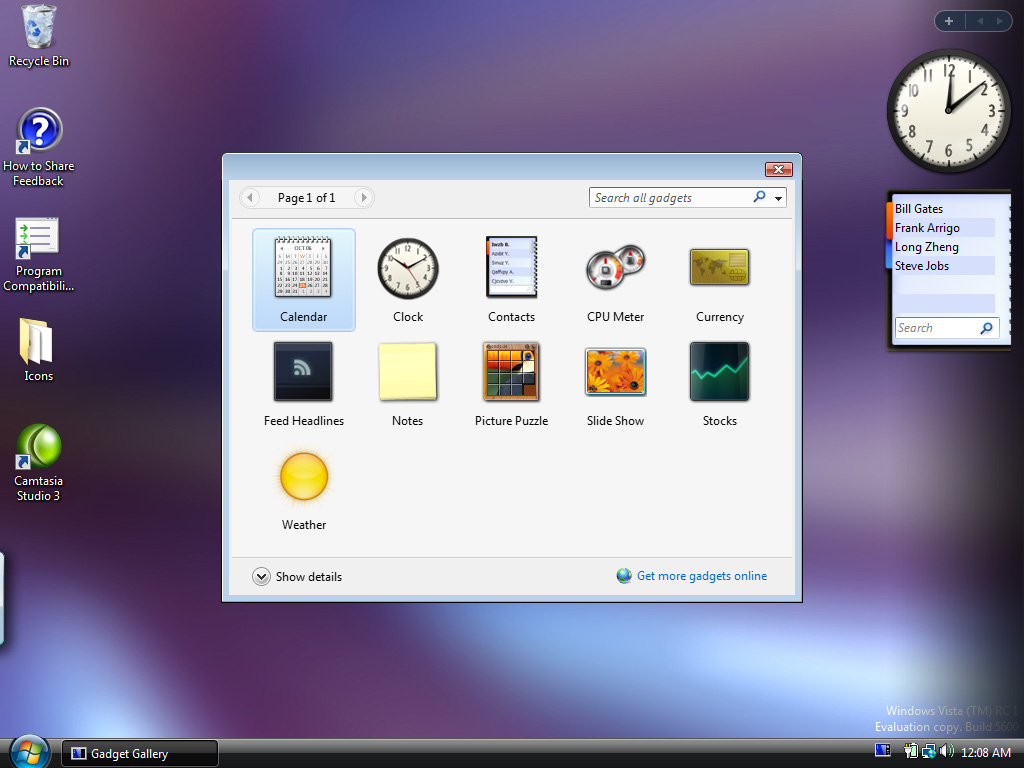 Windows Vista: The “choose your own adventure” UI | istartedsomething