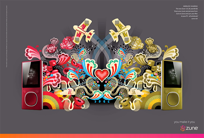 Zune v2 print ads (gallery) | istartedsomething