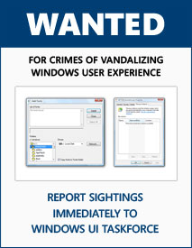 Windows UI Taskforce: your help wanted | istartedsomething