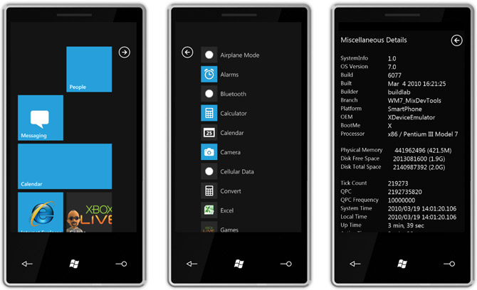 Windows Phone 7 Series emulator “unlocked” | istartedsomething