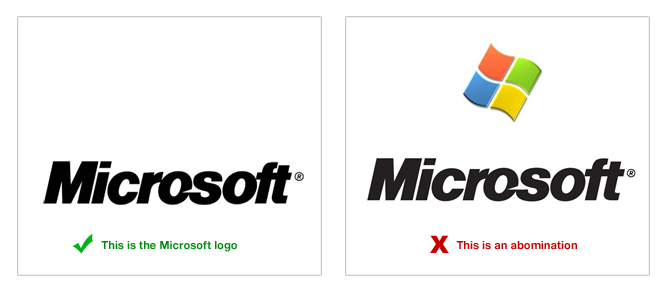 Dear internets: this is NOT the Microsoft logo | istartedsomething