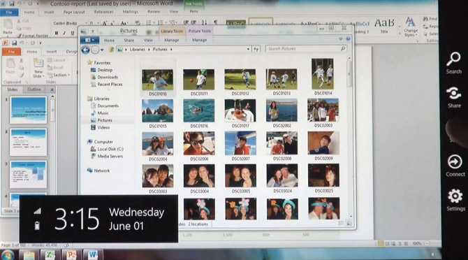 Dissecting the Windows 8 touch UI demo from D9 | istartedsomething