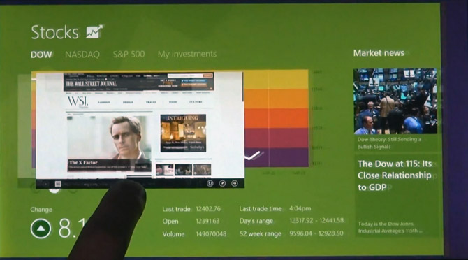 Dissecting the Windows 8 touch UI demo from D9 | istartedsomething