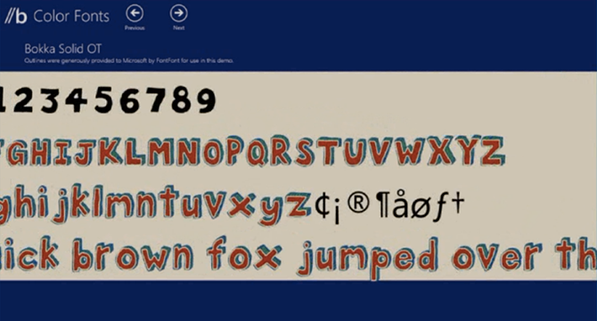 Microsoft adds multi-color fonts in Windows 8.1, proposes OpenType ...