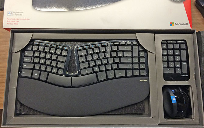 Microsoft Sculpt Ergonomic Desktop: falling in love with ergonomics ...