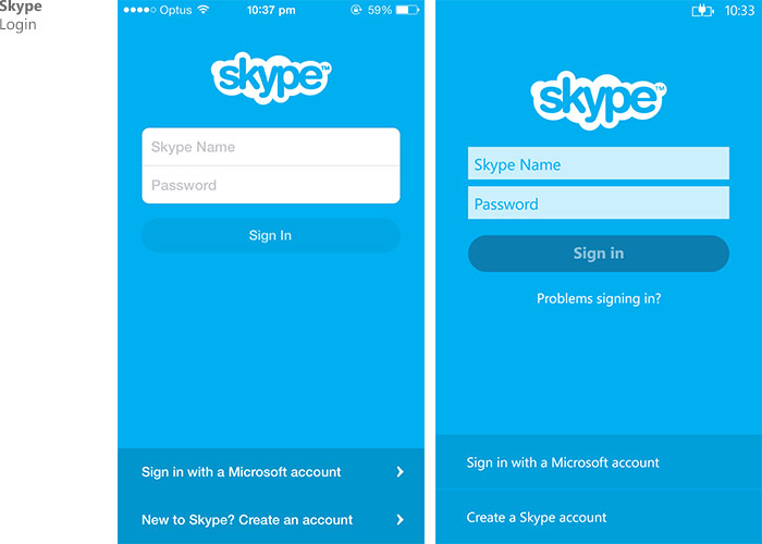 Flat vs flat: a comparison of Windows Phone and iOS 7 app designs ...