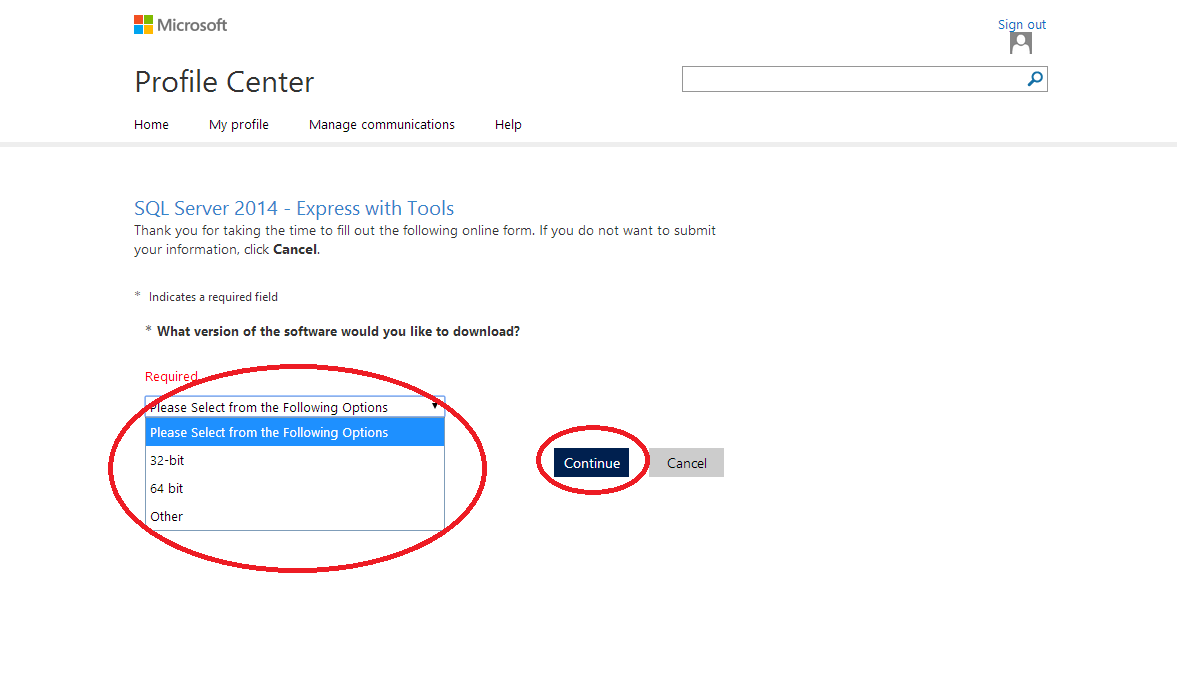 The 12 step process to download Microsoft SQL Server Express 2014 ...