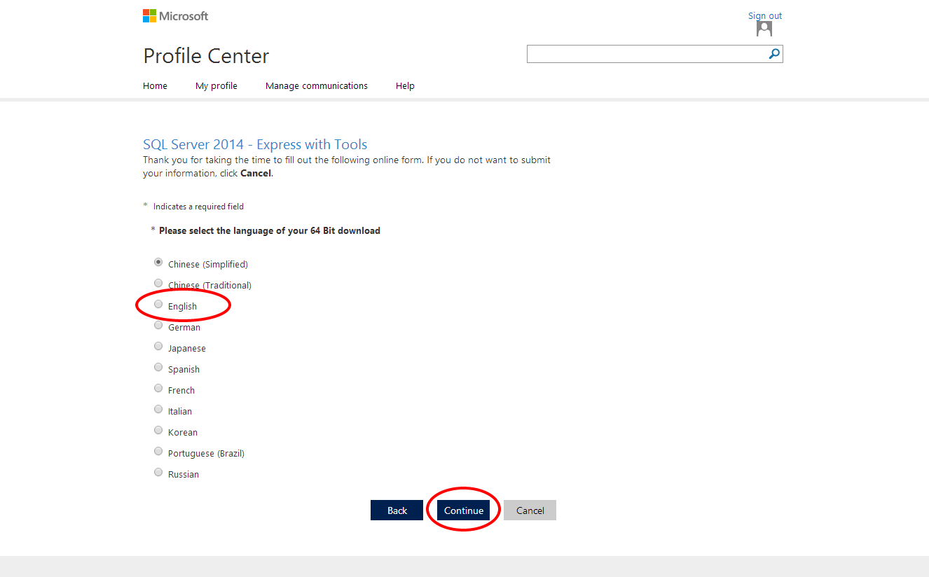 The 12 step process to download Microsoft SQL Server Express 2014 ...
